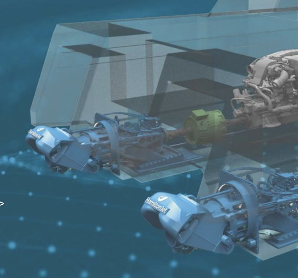 Electrical WaterJet HamiltonJet AMW-MARINE 2 – AMW – Marine